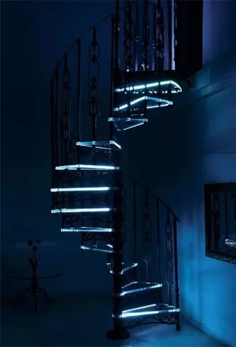 Özel evin aydınlatma merdivenleri + fotoğraf 4802_4