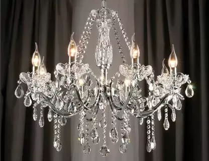 Chandelier grisial + llun 4829_1