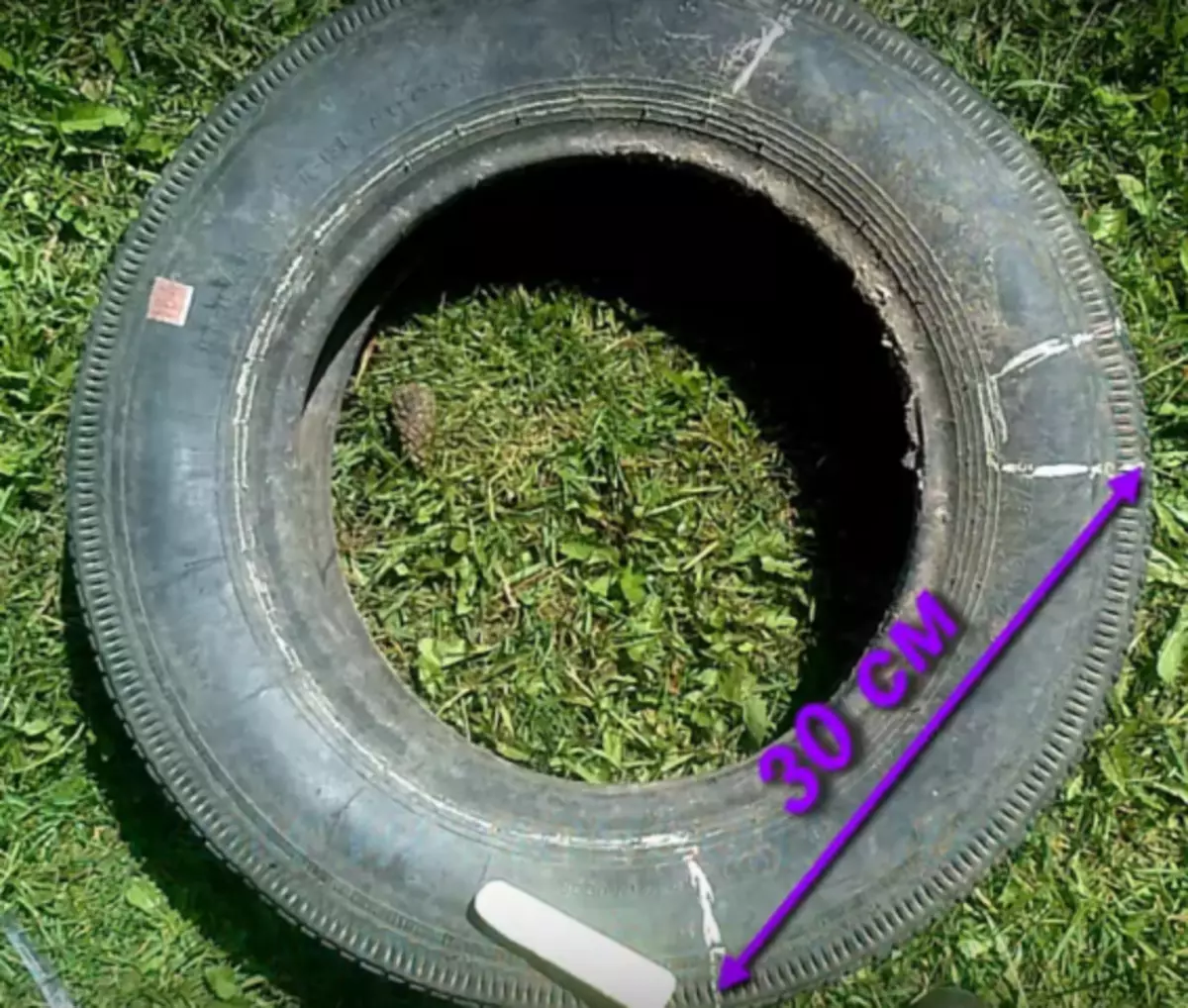 How to make a swing from the tire do it yourself: step by step instructions, photos