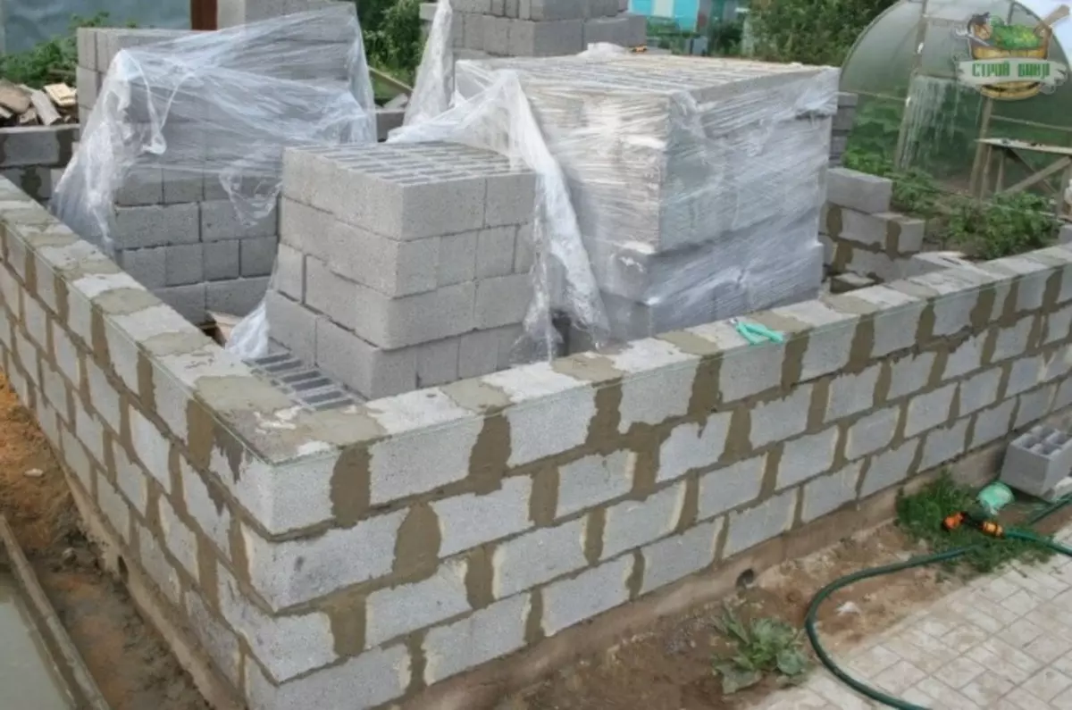 Zidna izolacija keramičkih betonskih blokova vani 4916_2