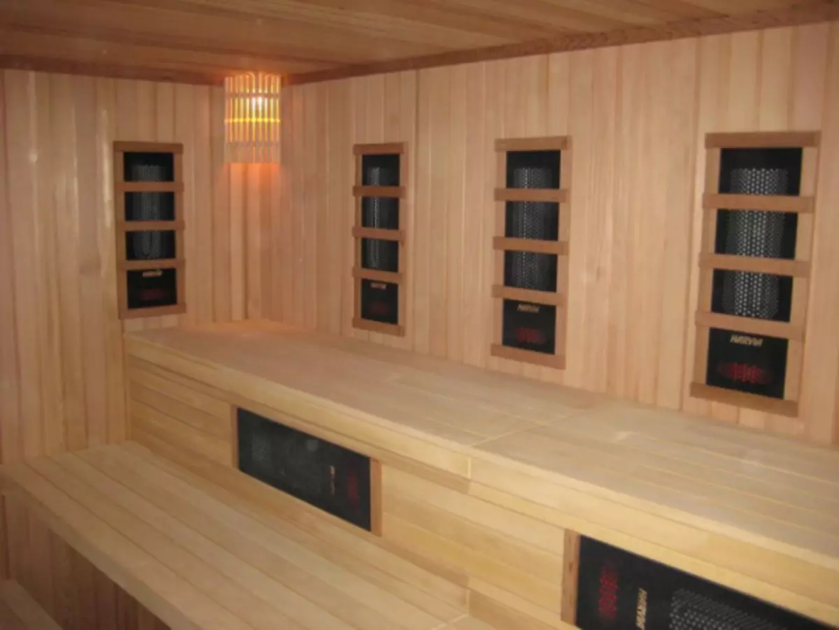 Sauna infragorria apartamentuan
