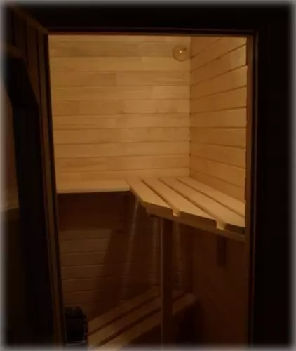 Sauna sejuk di apartmen