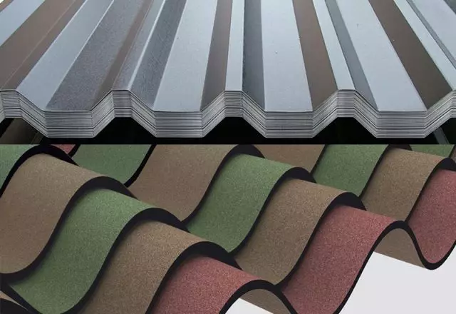 Ce qui est préférable au toit: Ondulin ou plancher professionnel