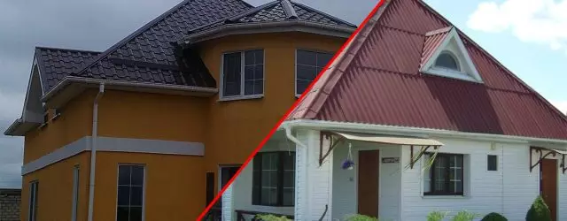 Apa yang lebih baik untuk bumbung: ondulin atau jubin logam