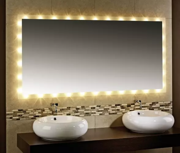 Apšviestas veidrodis vonios dizainui + nuotrauka 5436_10