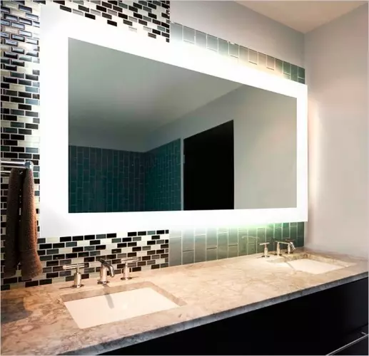 Illuminated Mirror for Bathroom Design + Photo 5436_2