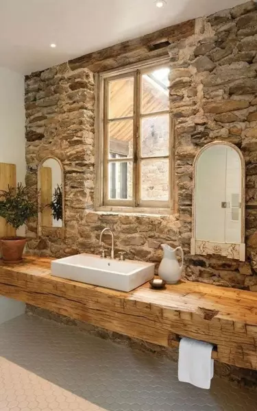 Stone Bathroom Design + Photo 5447_2