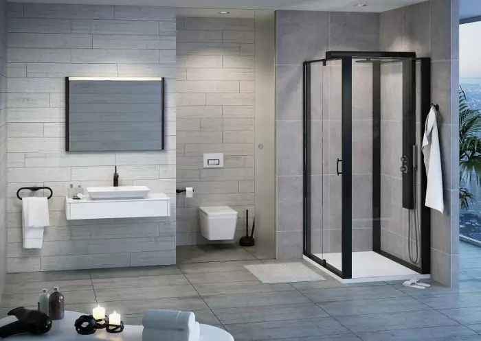 बाथरूम + फोटो के इंटीरियर में minimalism 5480_14