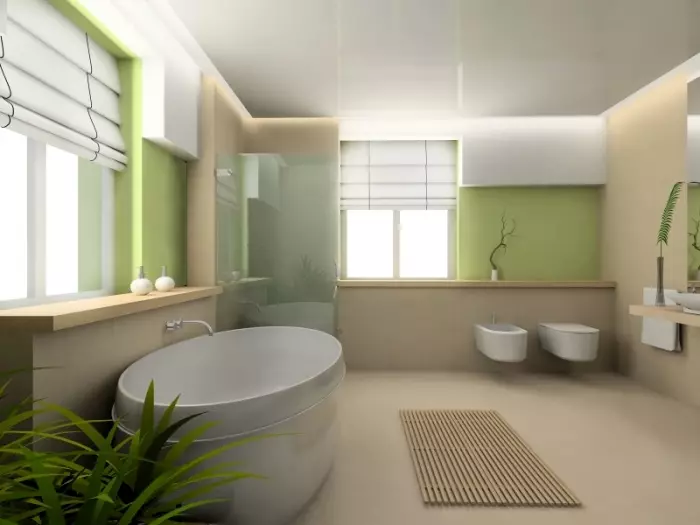 浴室內部的極簡主義+照片 5480_15