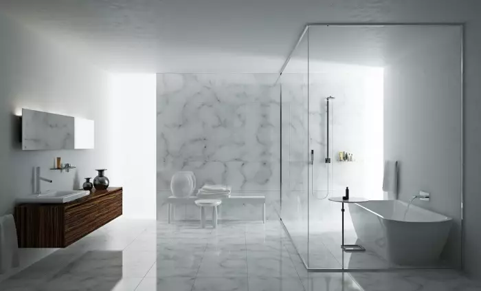 浴室內部的極簡主義+照片 5480_21