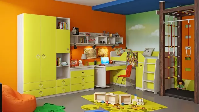 兒童房的模塊化家具+照片 5631_17