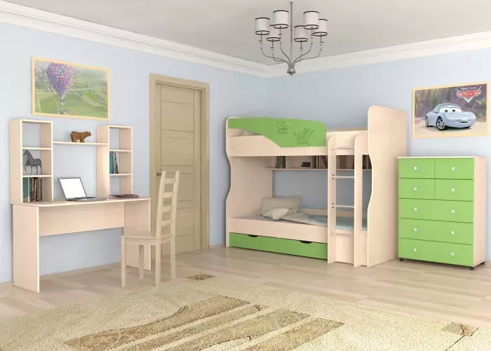 兒童房的模塊化家具+照片 5631_19