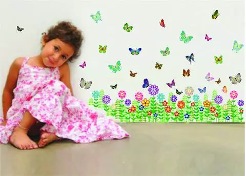 Behang met vlinders voor kinderen + foto 5674_17
