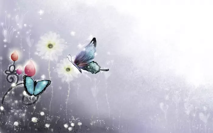 Шпалери з метеликами для дитячої + фото 5674_2