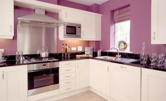 Color paint for walls in the kitchen 5740_9