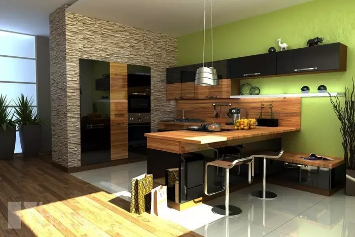 Гал тогооны өрөөний дизайн хийх ханын зураг + зураг 5749_2
