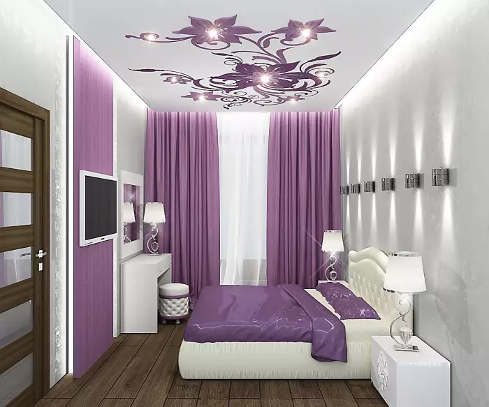 Малку спална соба дизајн 9 SQ M + слика 5835_1