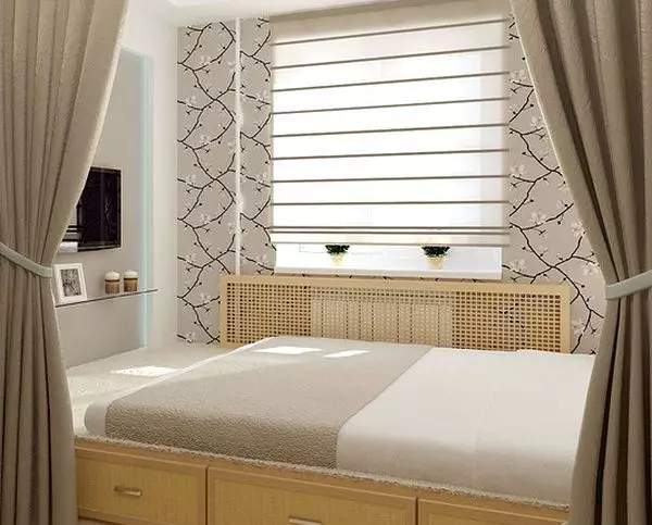 Lille soveværelse design 9 sq m + billede 5835_2