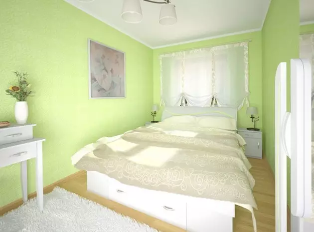 Little dormitor design în Hrușciov + fotografie 5836_2