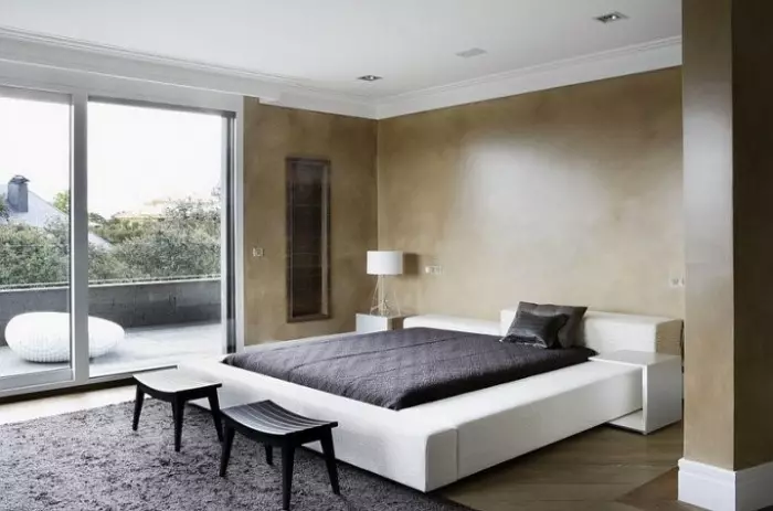 Dormitor interior în stil minimalism + fotografie 5837_11