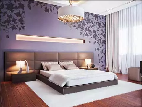 Bedroom in modern style + photo 5847_1