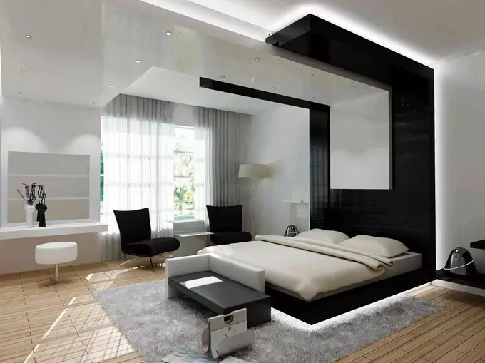 Bedroom in modern style + photo 5847_11