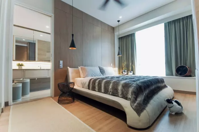 Bedroom in modern style + photo 5847_3