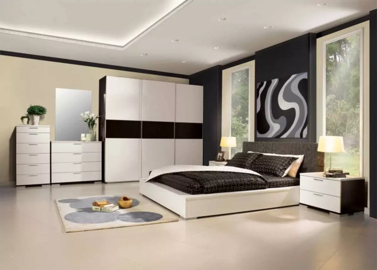 Bedroom in modern style + photo 5847_9