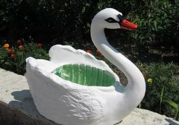 Botella de plástico Swan: clase mestra 5943_16