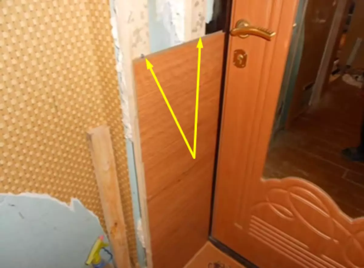 איך מחסה את הדלת לרבד: גימור מלא, מדרונות עם הידיים שלהם תמונות בפנים