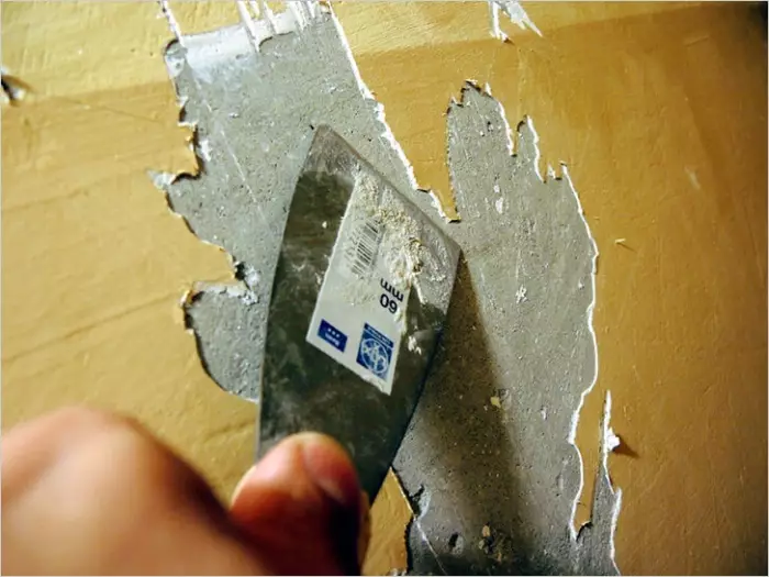 Как да премахнете старата боя от стените 6344_1