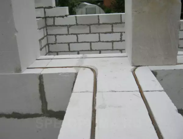 Okrepitev aerinskega betona