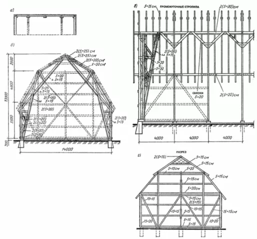 लोव्हॅन छप्पर: योजना, आकार, इन्सुलेशन