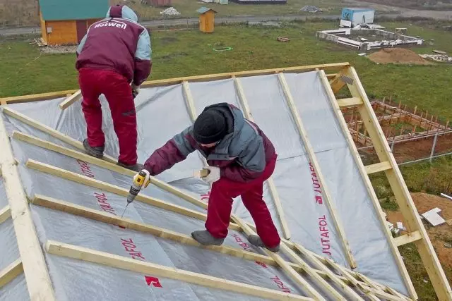 نحوه ساخت سقف در Erker: دستگاه سیستم Rafter، Photo