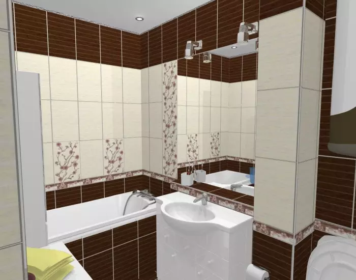 Dizaina projekta apvienotā vannas istaba 6661_10