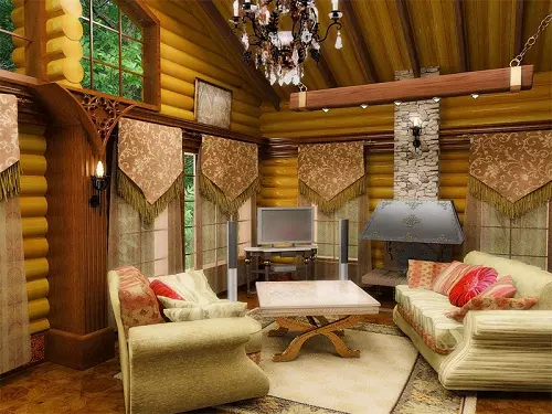 Country Style Living Room + Photo 6688_11
