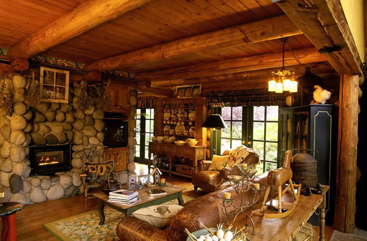 Country Style Living Room + Photo 6688_7