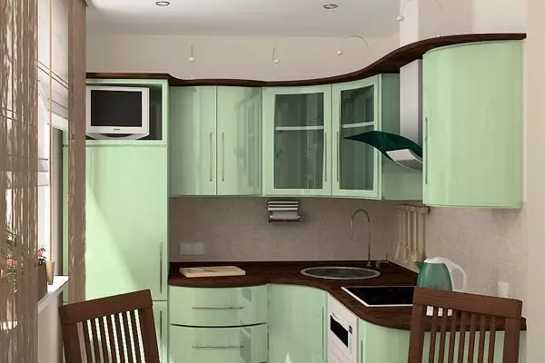 ห้องครัวมุม: การออกแบบที่ทันสมัยพร้อมรูปภาพ 6844_9
