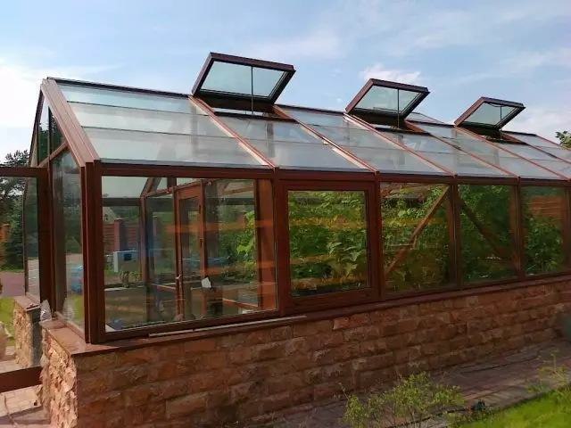 Greenhouse avy amin'ny Windows plastika Ataovy ny tenanao: ny fomba hanaovana, sary