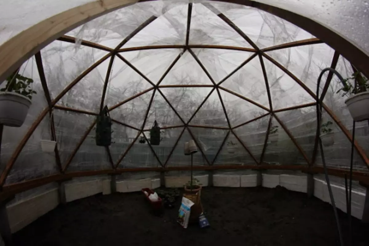Växthus från Stretch Films Gör det själv: Fördelar och nackdelar, Recensioner