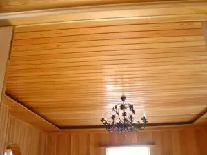 石膏板和木材的單個天花板用自己的手 7360_6