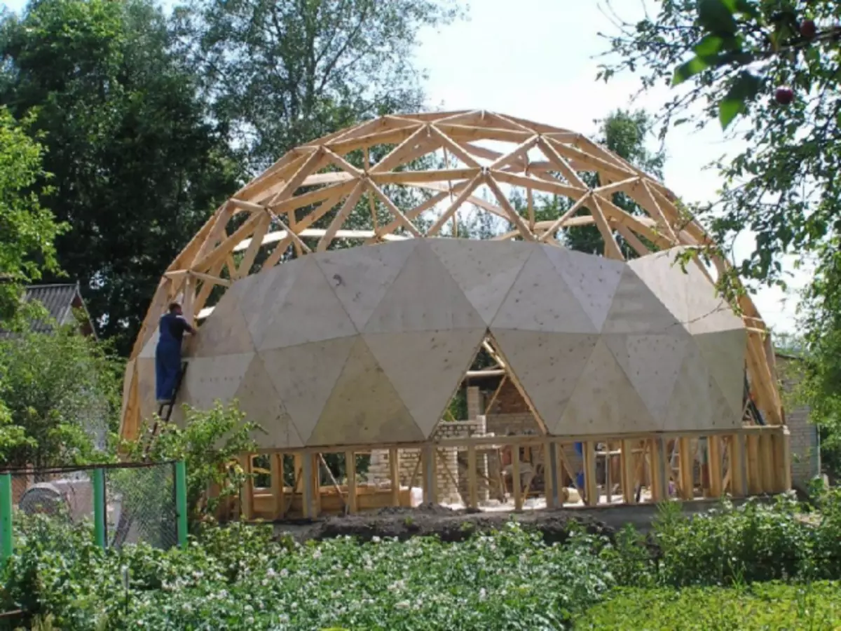 Dome Sauna docht it sels