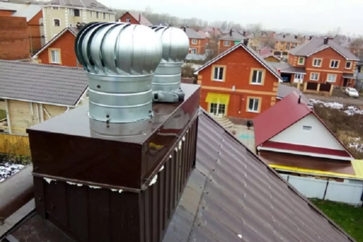 Turbodaphlete for chimney and ventilation