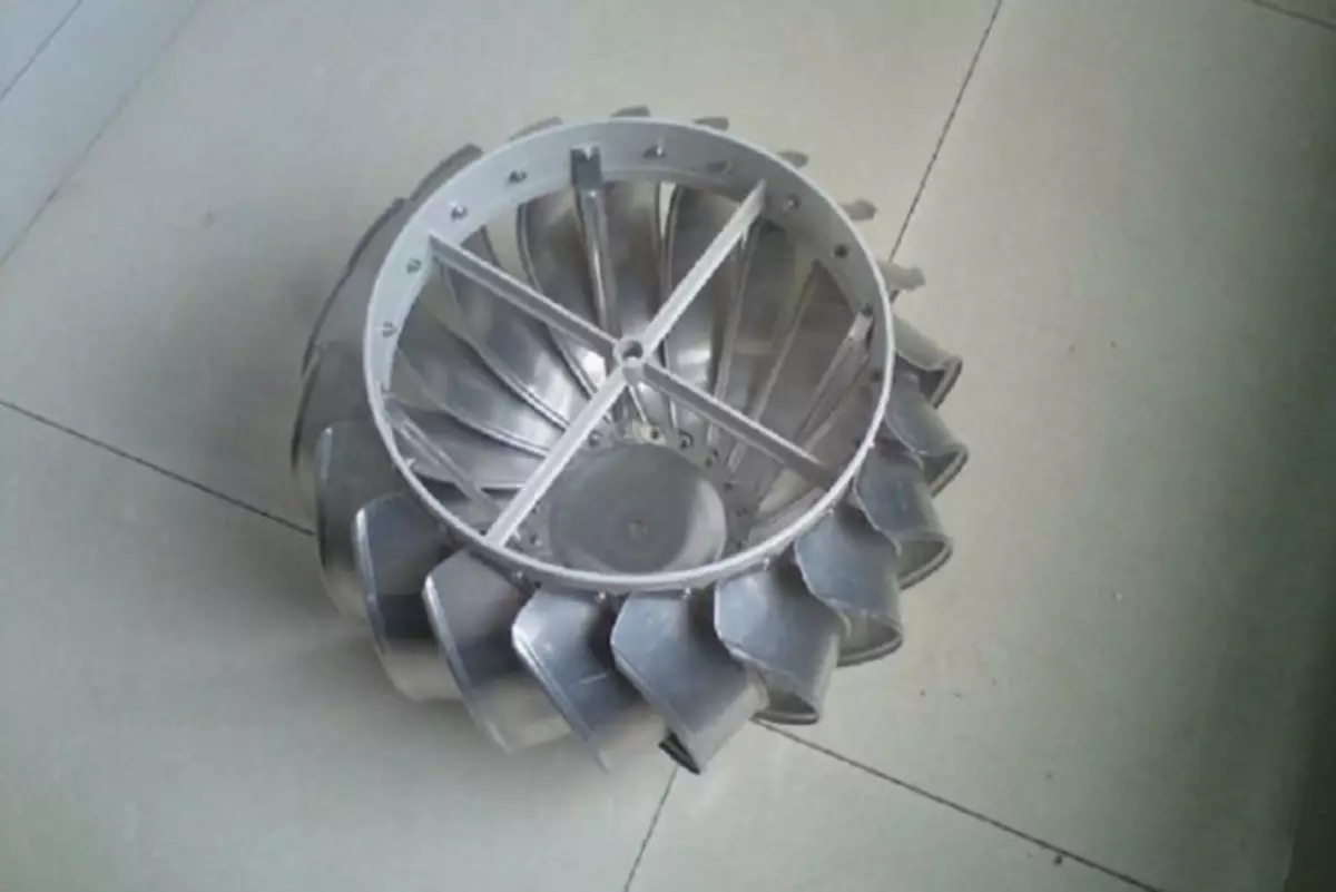 Turbodaphlete untuk cerobong dan ventilasi