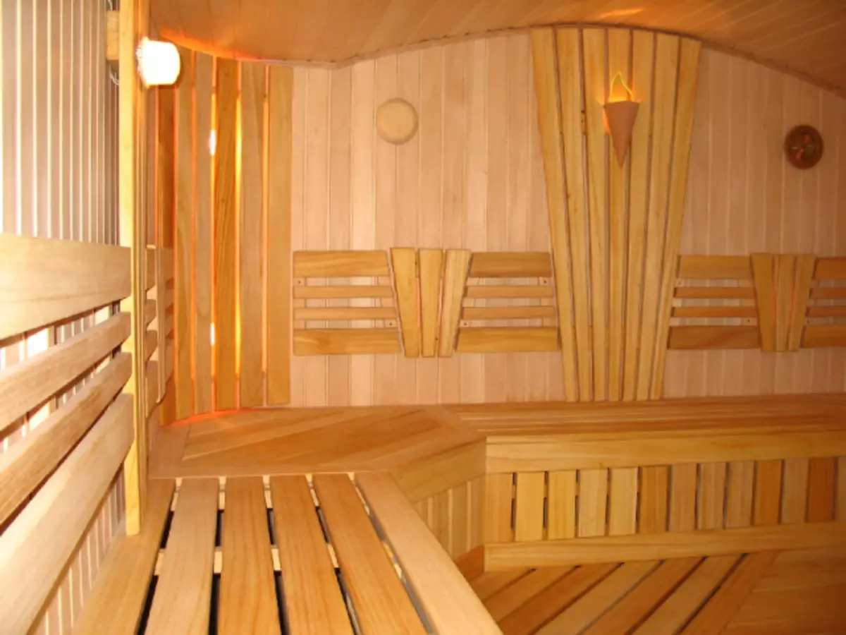 I-lacquer yeebhafu kunye ne-saunas