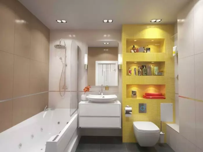 Design Bathroom 9 sq m + picha. 970_18