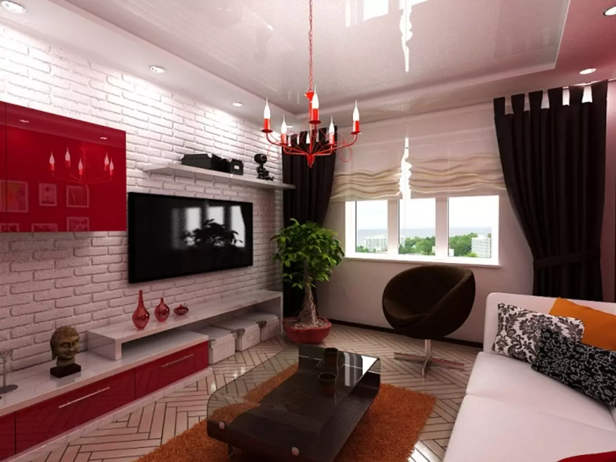 Room 17 square meters: photo of design and interior 990_10