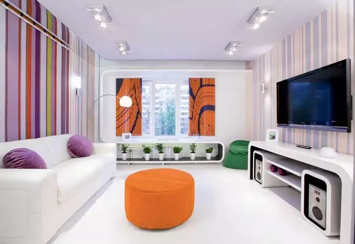 Room 17 square meters: photo of design and interior 990_11