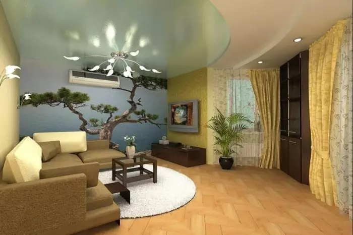Room 17 square meters: photo of design and interior 990_5